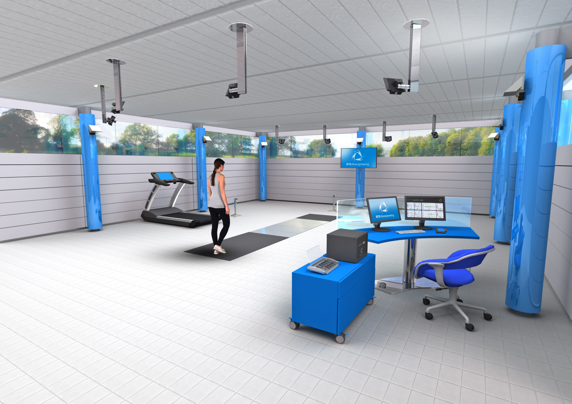 BTS GAITLAB: Laboratório de Análise de Marcha - Kinetec